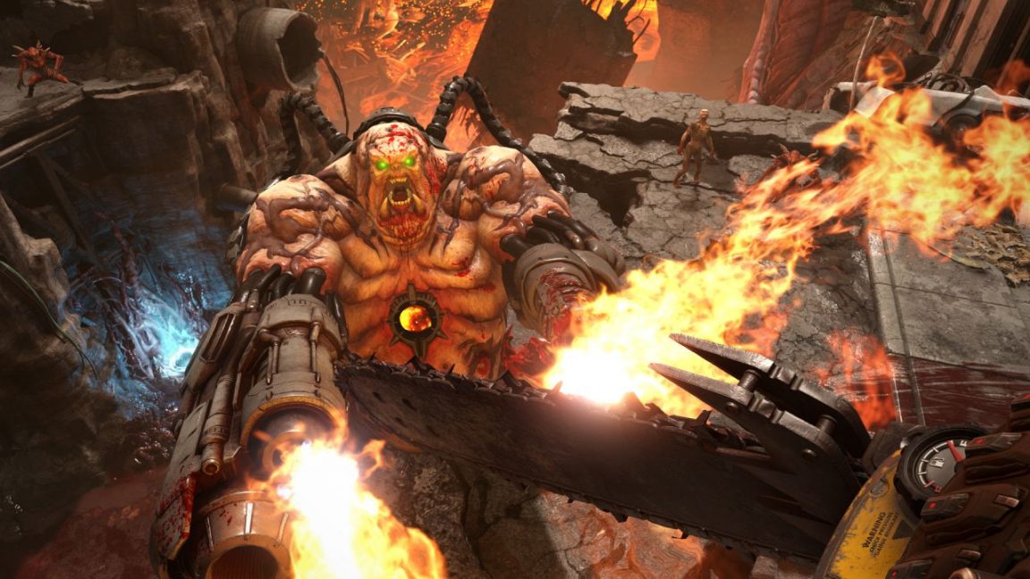 Doom Eternal has a PvP mode on top of the single-player invasion mechanic