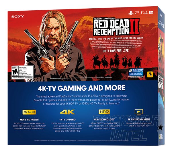 Red Dead Redemption 2 PS4 Pro bundle reveals game size | VG247