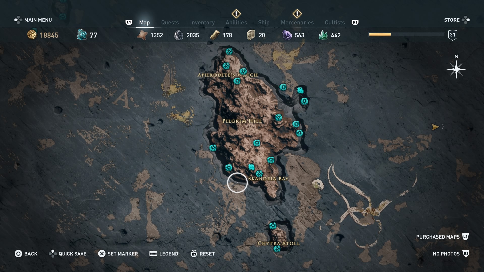 Assassins Creed Odyssey Orichalcum Ore Locations Guide Where To Find