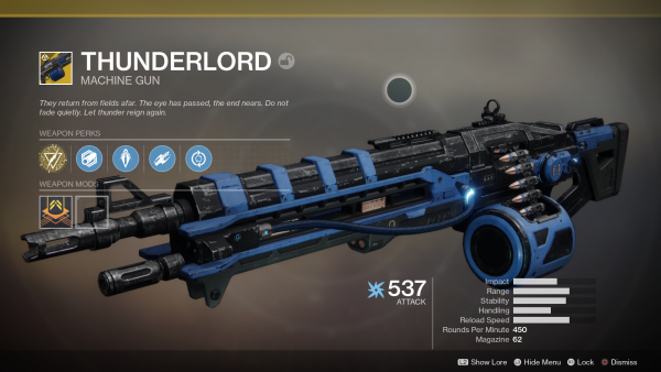 Destiny 2: Thunderlord is back for players who completed the Murder of ...