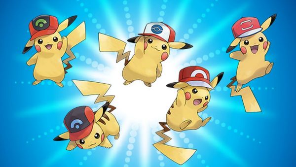 Get Pikachu wearing five of Ash’s Hats in Pokemon Ultra Sun and Ultra ...