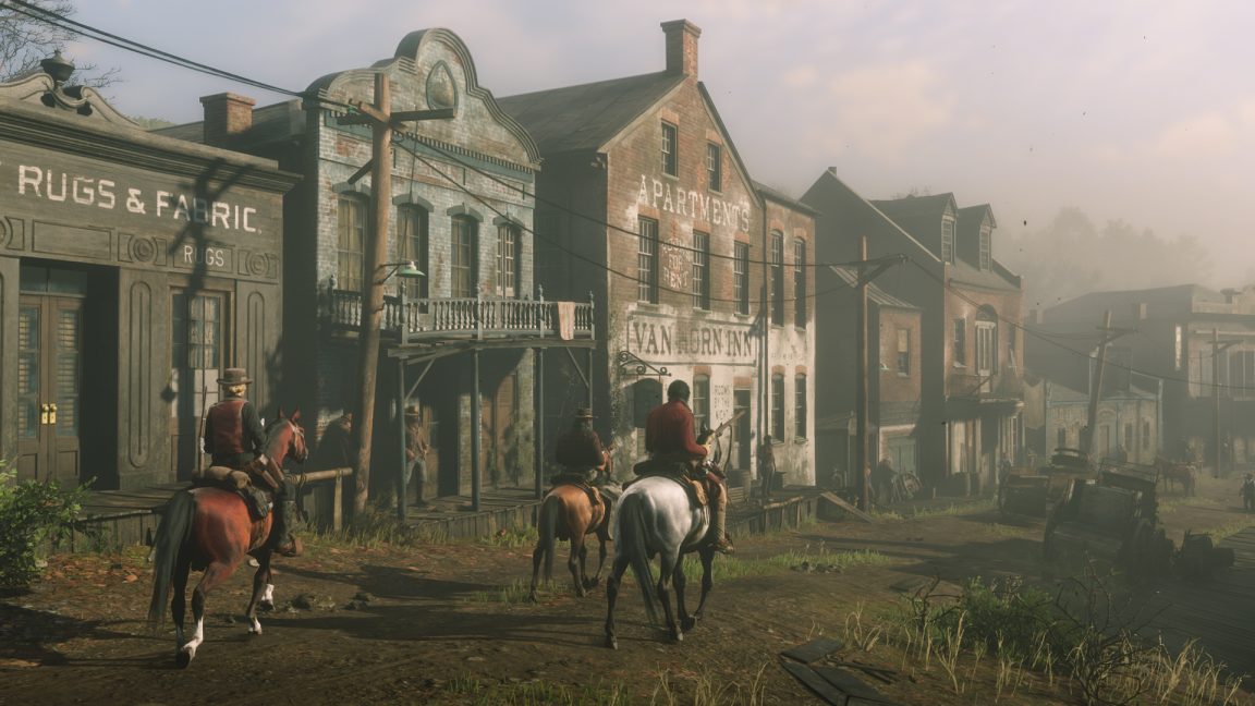 Here's the first screens from the Red Dead Online beta | VG247