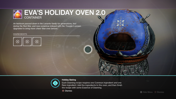Destiny 2: The Dawning complete ingredients list and recipe guide | VG247