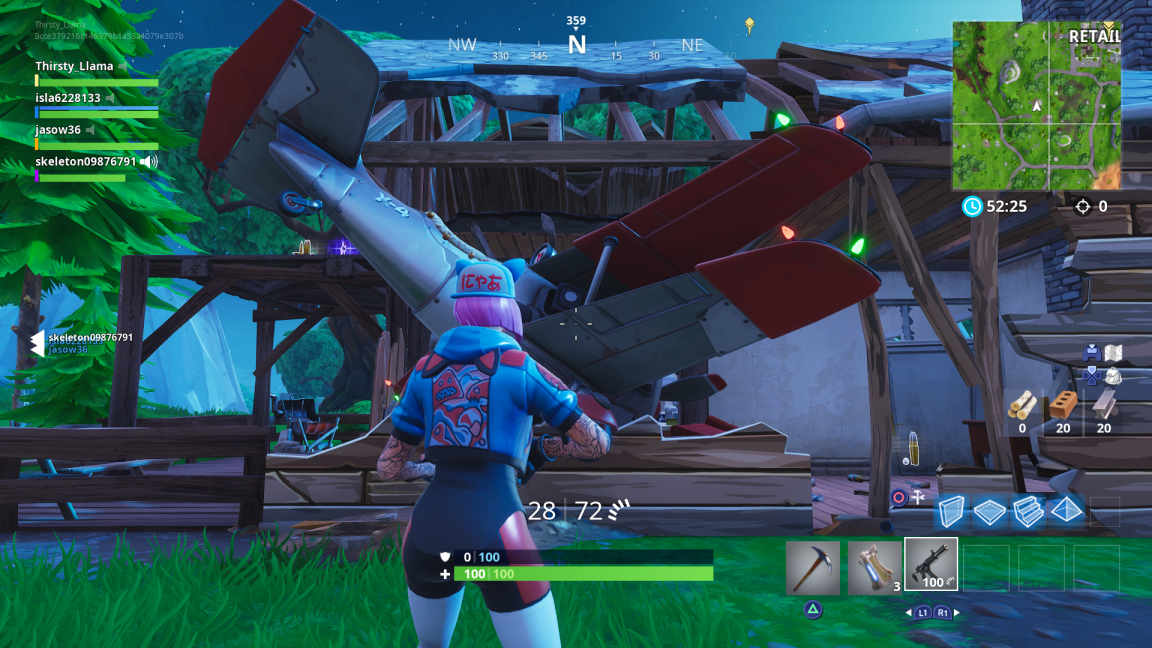 Fortnite: Plane places – Where to search out an X-4 Stormwing