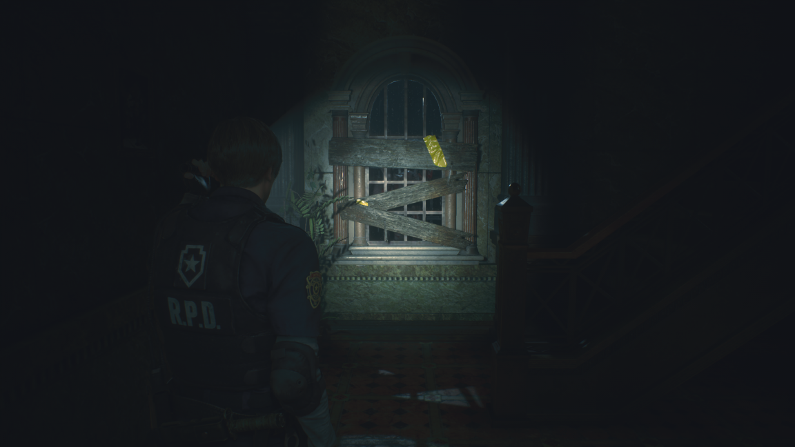 Resident Evil Dog Window