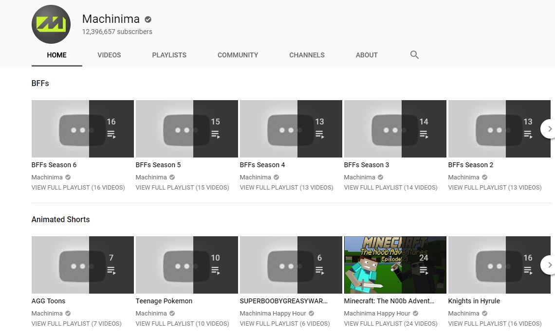 Machinima sets entire YouTube video catalogue to private | VG247