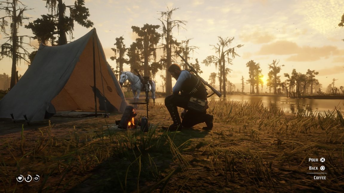 Using hunting runes to track wild animals in Red Dead Redemption 2 | VG247