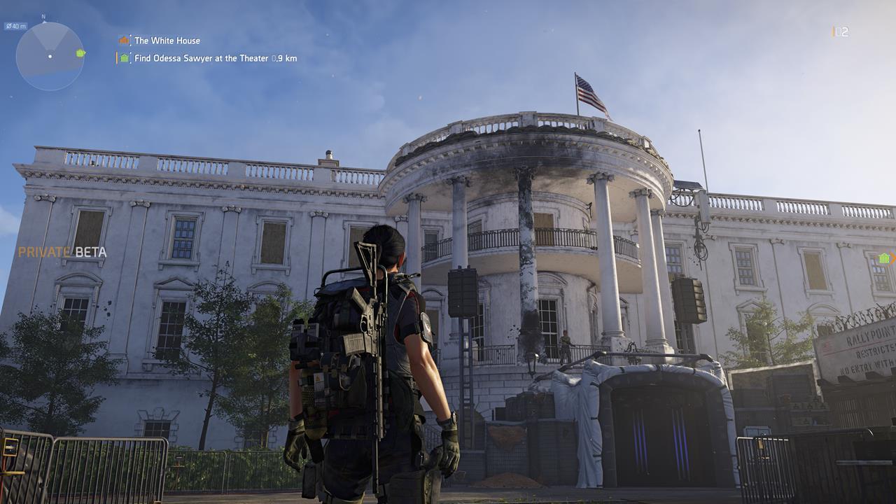 The Division 2: Government Comms location information