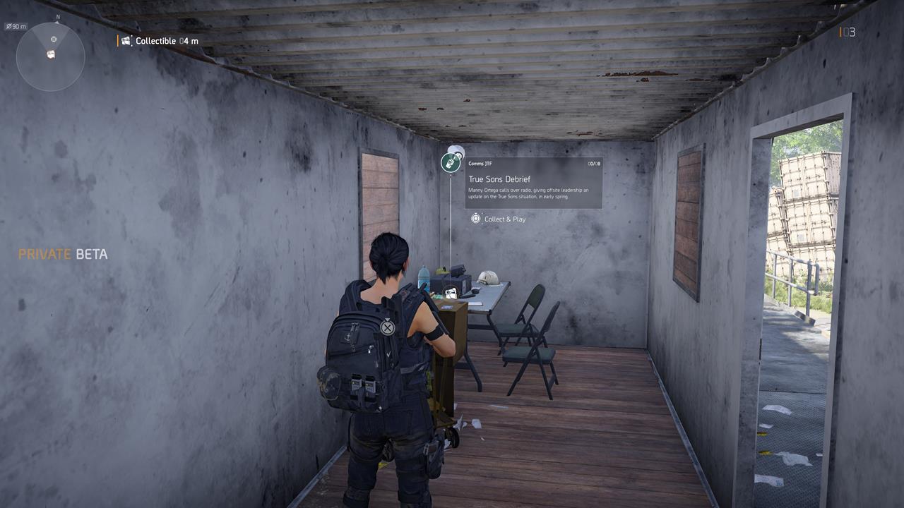 The Division 2: JTF Comms location information
