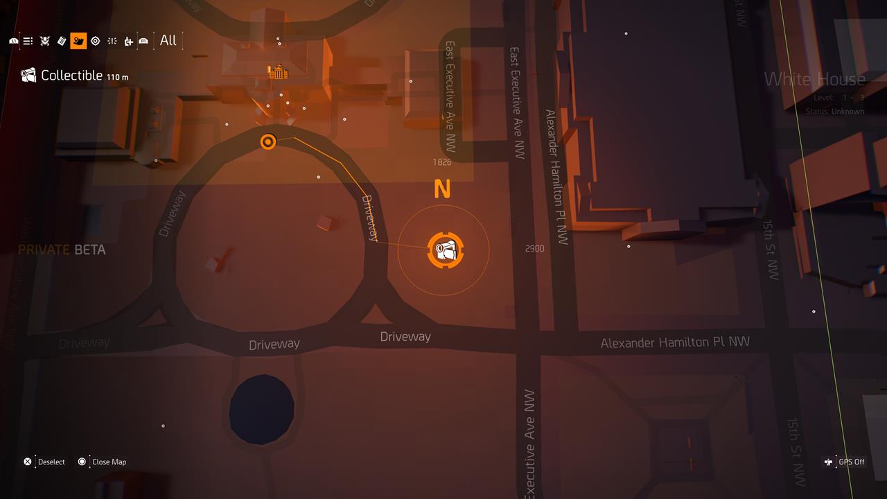 Division 2: Artifacts location information