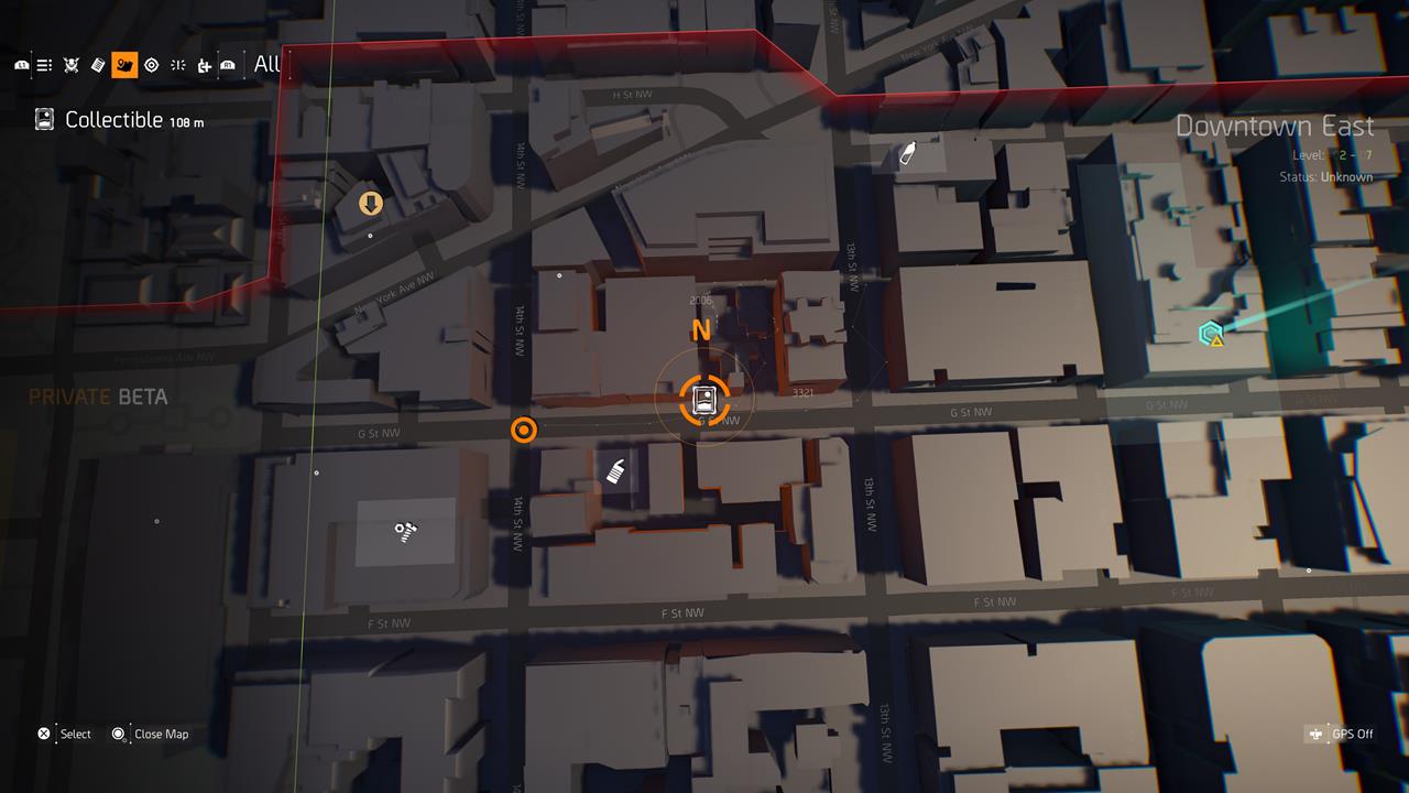 Division 2: Artifacts location information