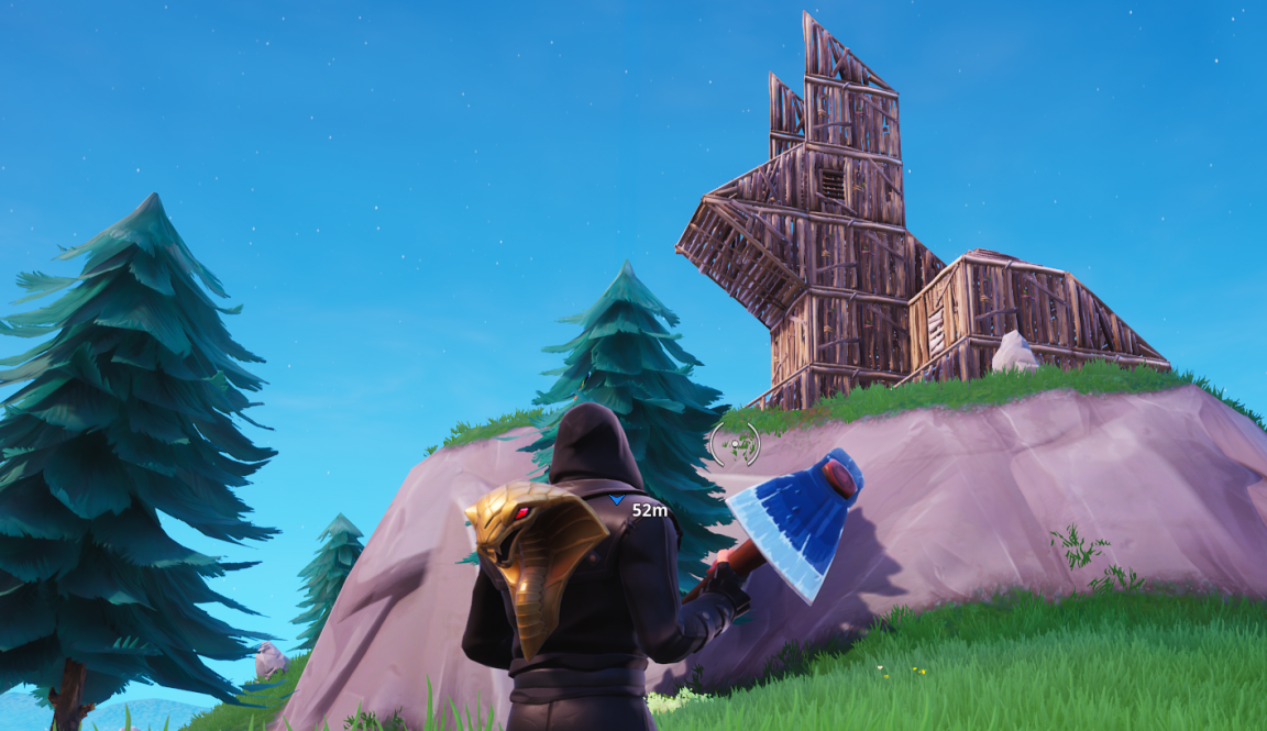 Fortnite: go to a picket rabbit, a stone pig, and a metallic llama