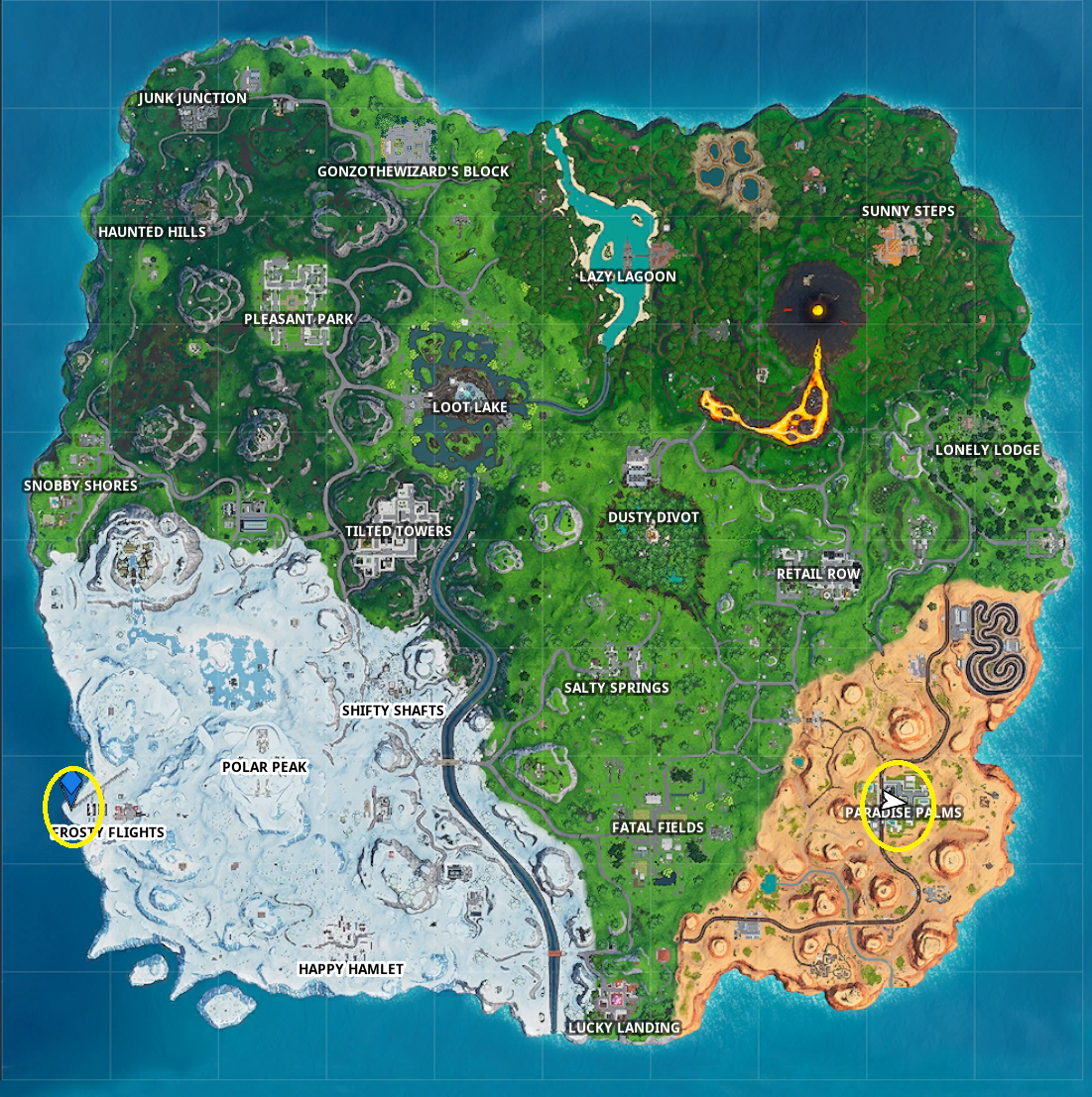 Fortnite: the place to search out the treasure map signpost and hidden ...