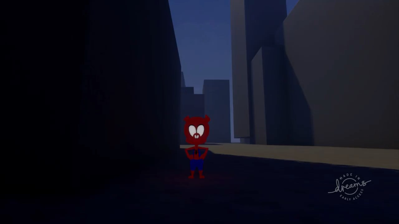 Someone created a Spider-Ham minigame in Dreams
