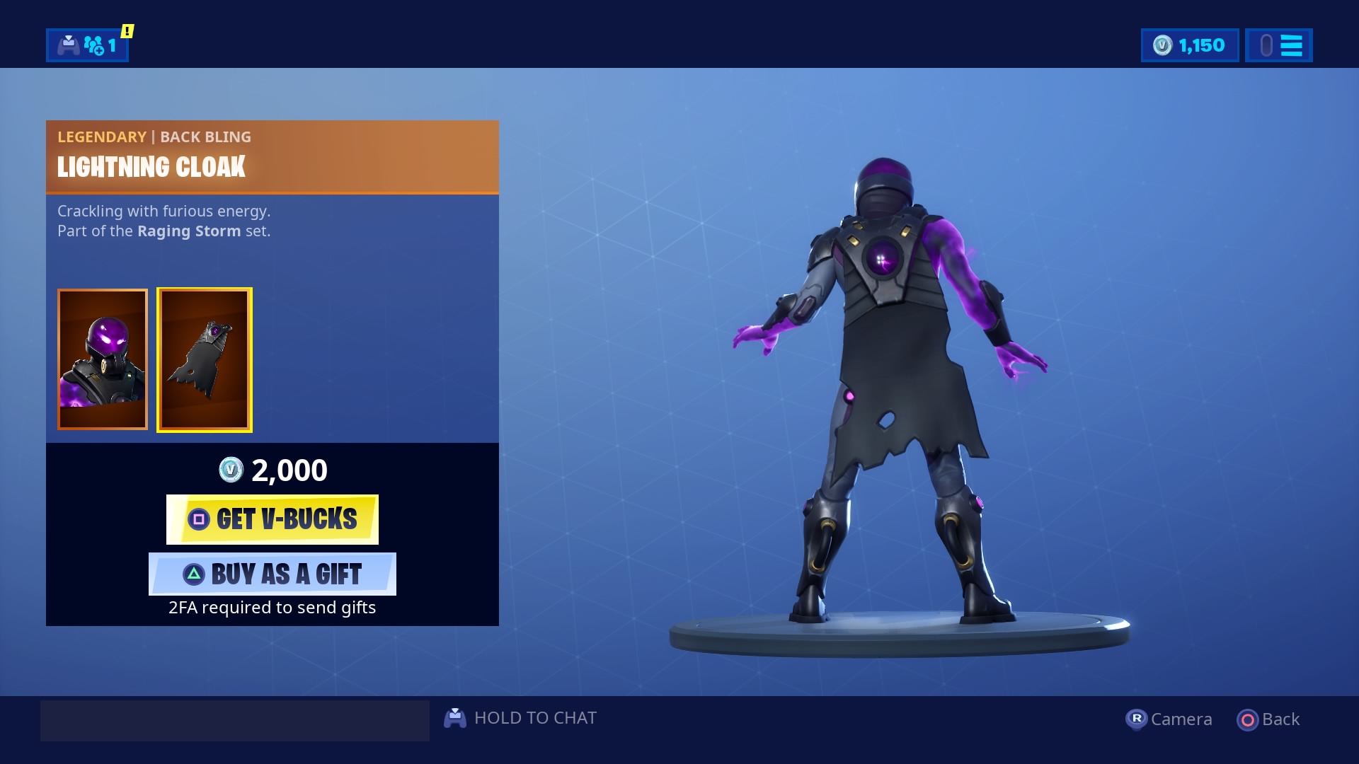 Animated Tempest skin thunders into the Fortnite item shop with the ...