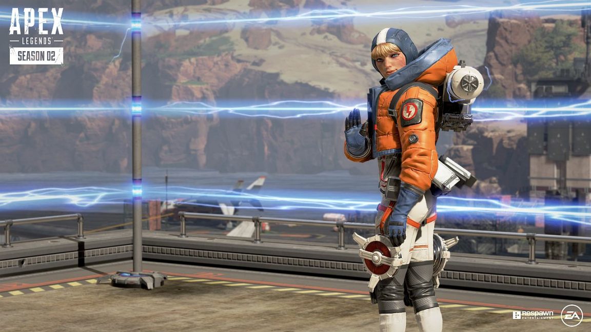 Apex Legends Season 2 includes Titanfall 2's L-Star weapon, Wattson the new Legend, ranked mode ...