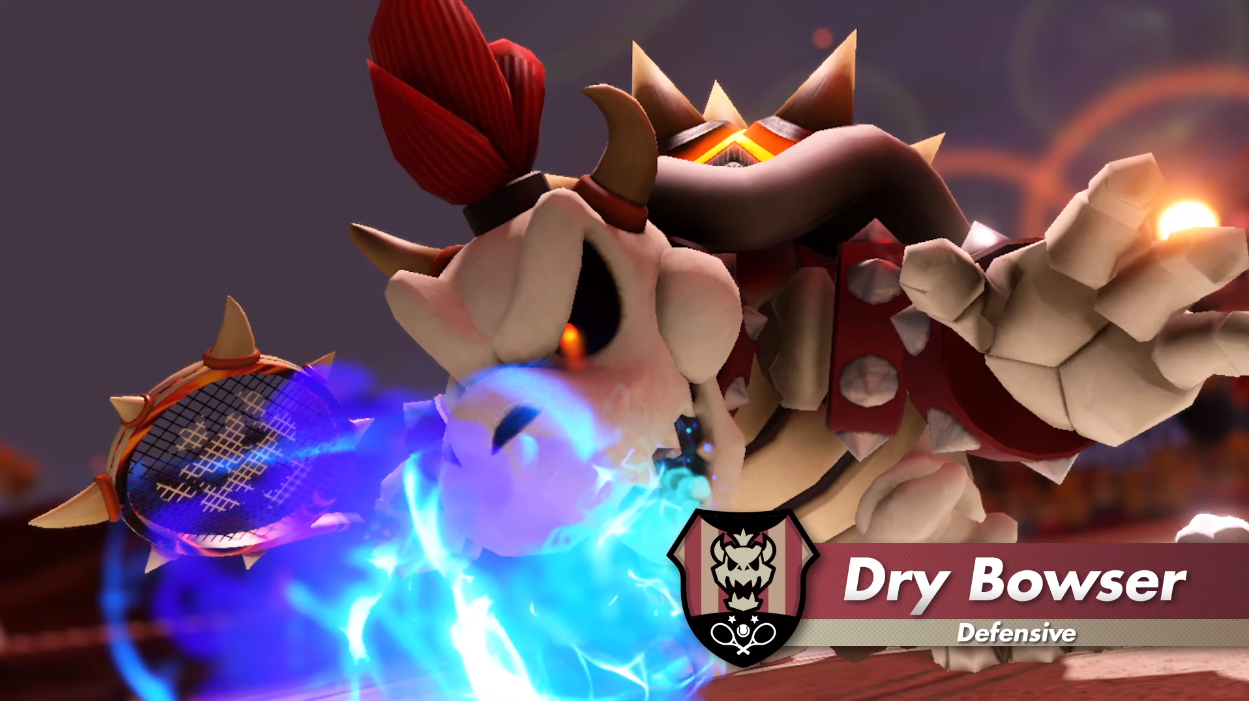 Dry Bowser is coming to Mario Tennis Aces this month – right here’s a ...