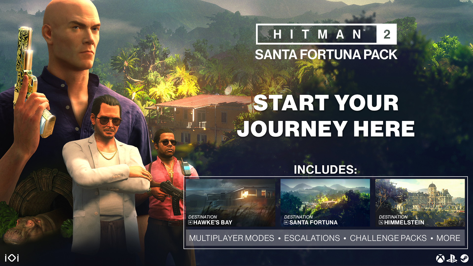Hitman 2 Santa Fortuna Pack gets you 2 missions, Sniper Assassin map ...