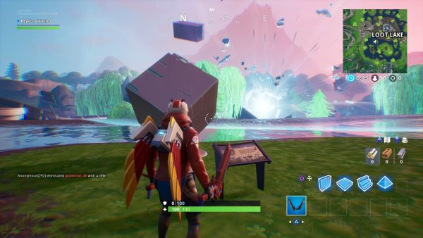 Fortnite: Visit a memorial to a cube in the desert or by a lake | VG247
