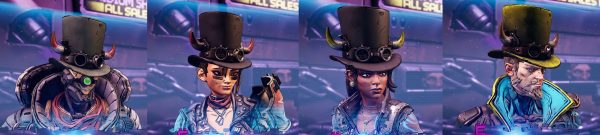 Borderlands 3 - check out these Vault Hunter head skins from Crazy Earl ...