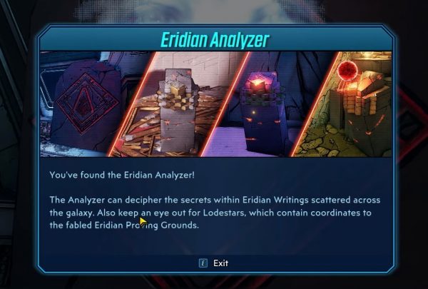 Borderlands 3: how to smash Eridium Crystals, translate Eridian Writing ...