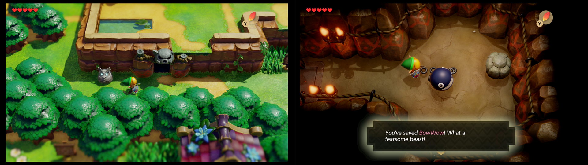 Zelda Link's Awakening: Bottle Grotto & Goponga Swamp walkthrough | VG247