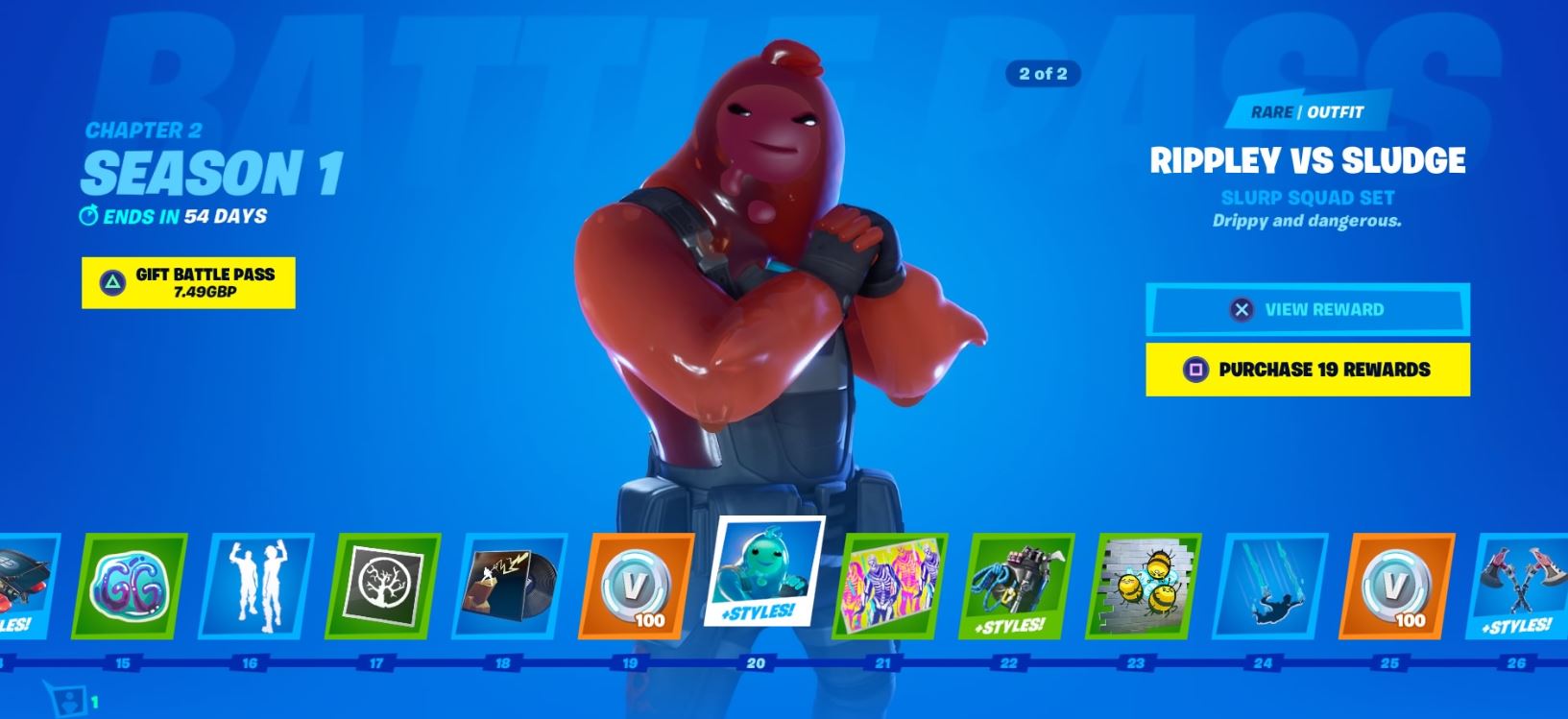 Fortnite New Battle Pass Skins: Rippley vs Sludge, 8-Ball, Cameo ...