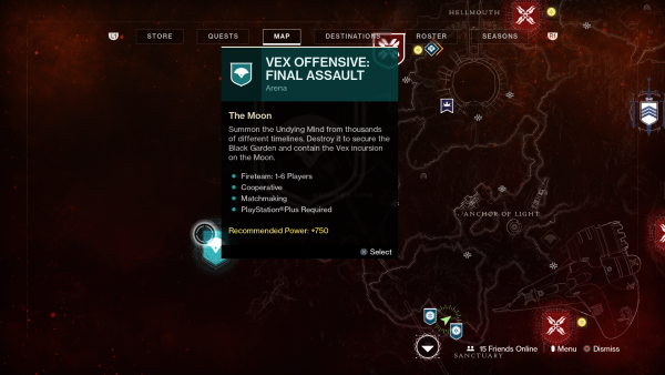 Destiny 2: Shadowkeep - How to begin the Vex Offensive Final Assault ...