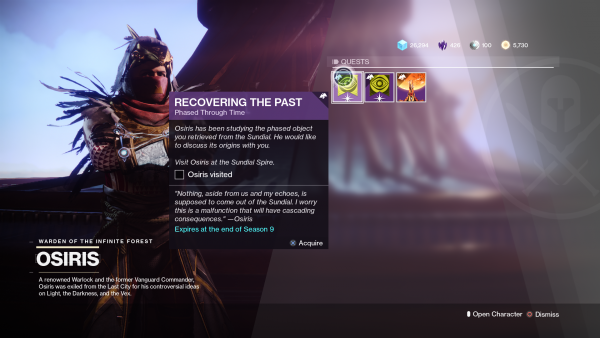 Destiny 2: Season of Dawn - How to complete Recovering the Past and get ...
