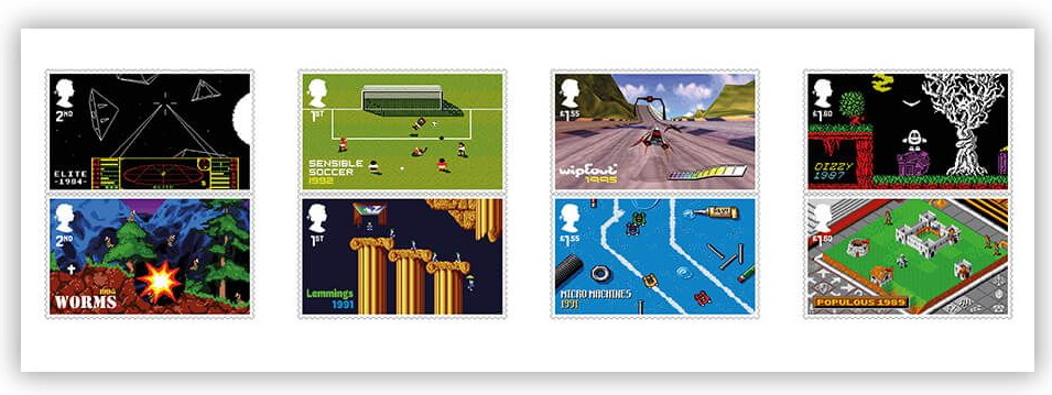 Royal Mail is celebrating British video game legacy with a new stamp ...