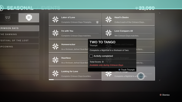 Destiny 2: Crimson Days - How to complete the Love Story bounty and ...