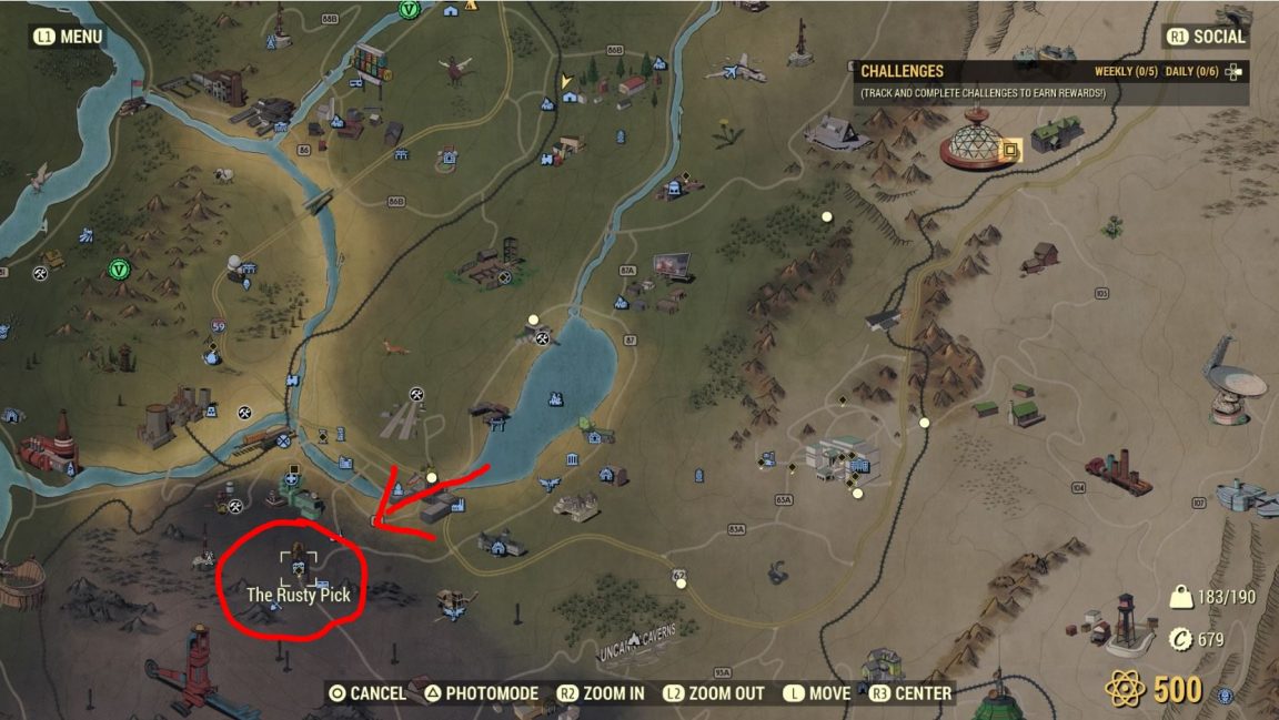 Fallout 76 Rusty Pick Location – Where to seek out the Purveyor