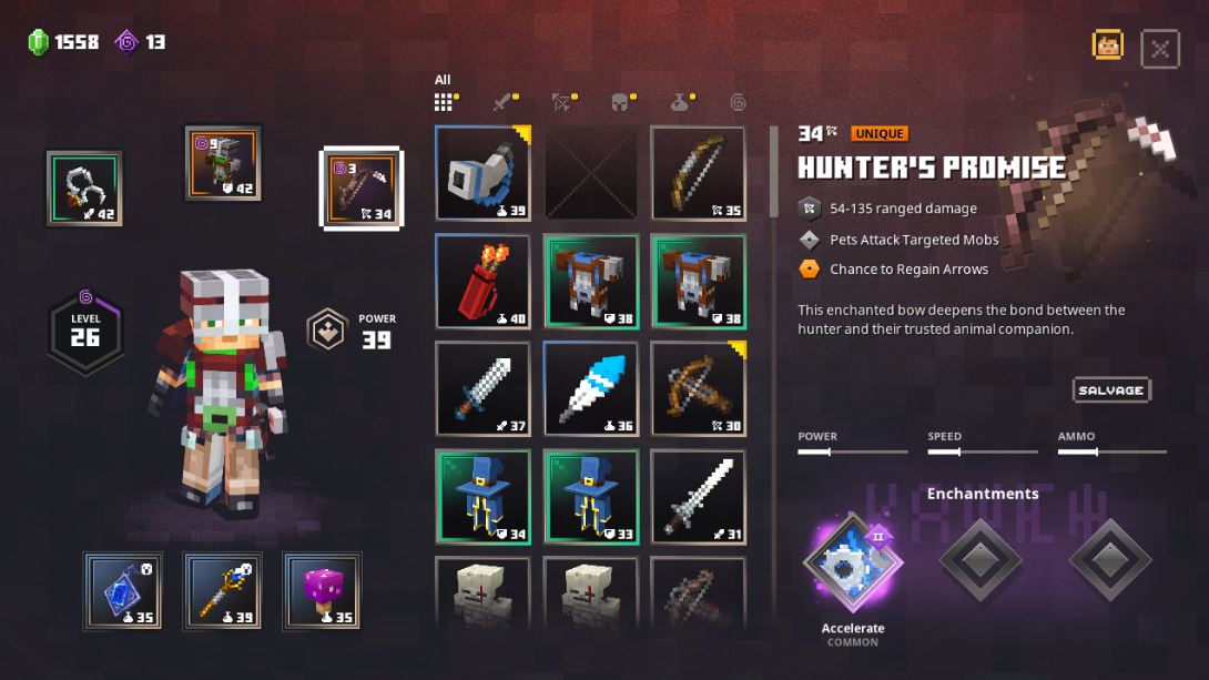 Minecraft Dungeons Best Weapons - How to get legendary Unique Weapons ...