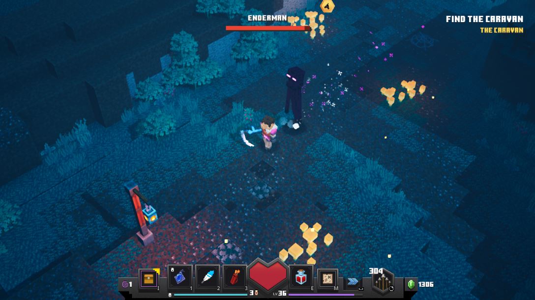 How to beat an Enderman in Minecraft Dungeons | VG247