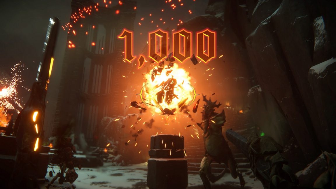 Bang your head to 10 minutes of Metal: Hellsinger gameplay | VG247