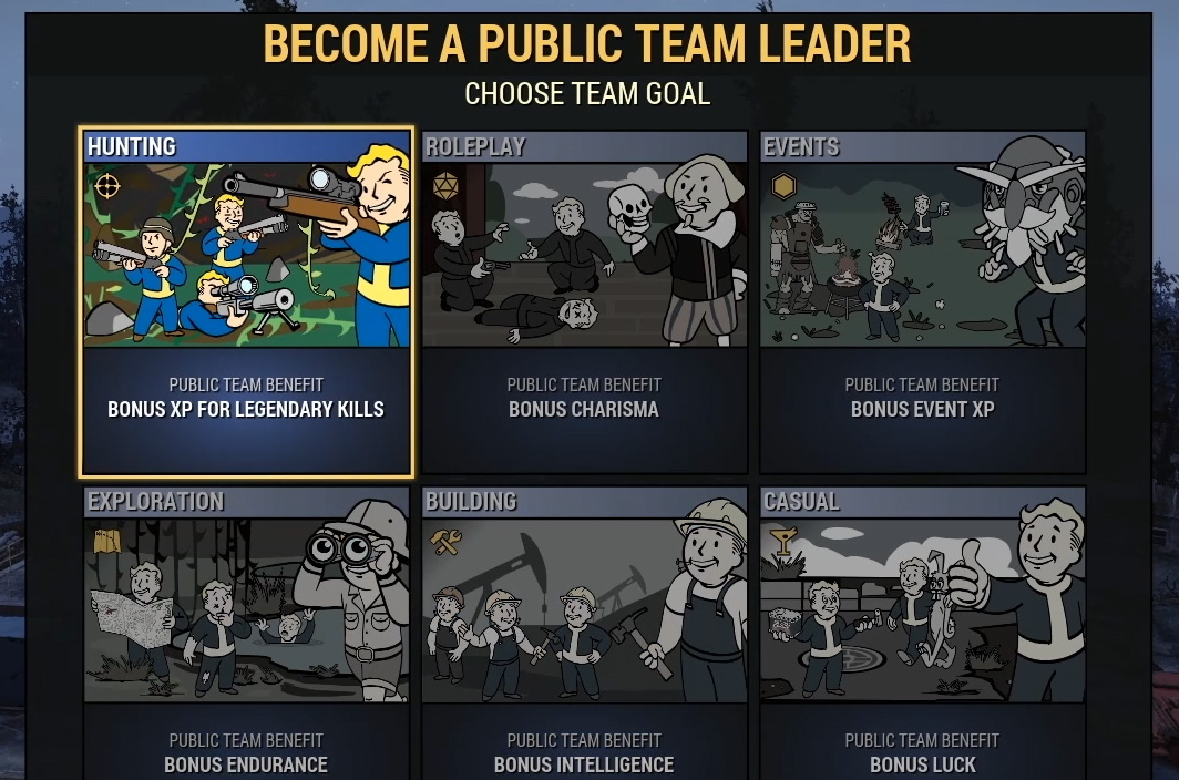 Fallout 76 gets public teams today | VG247