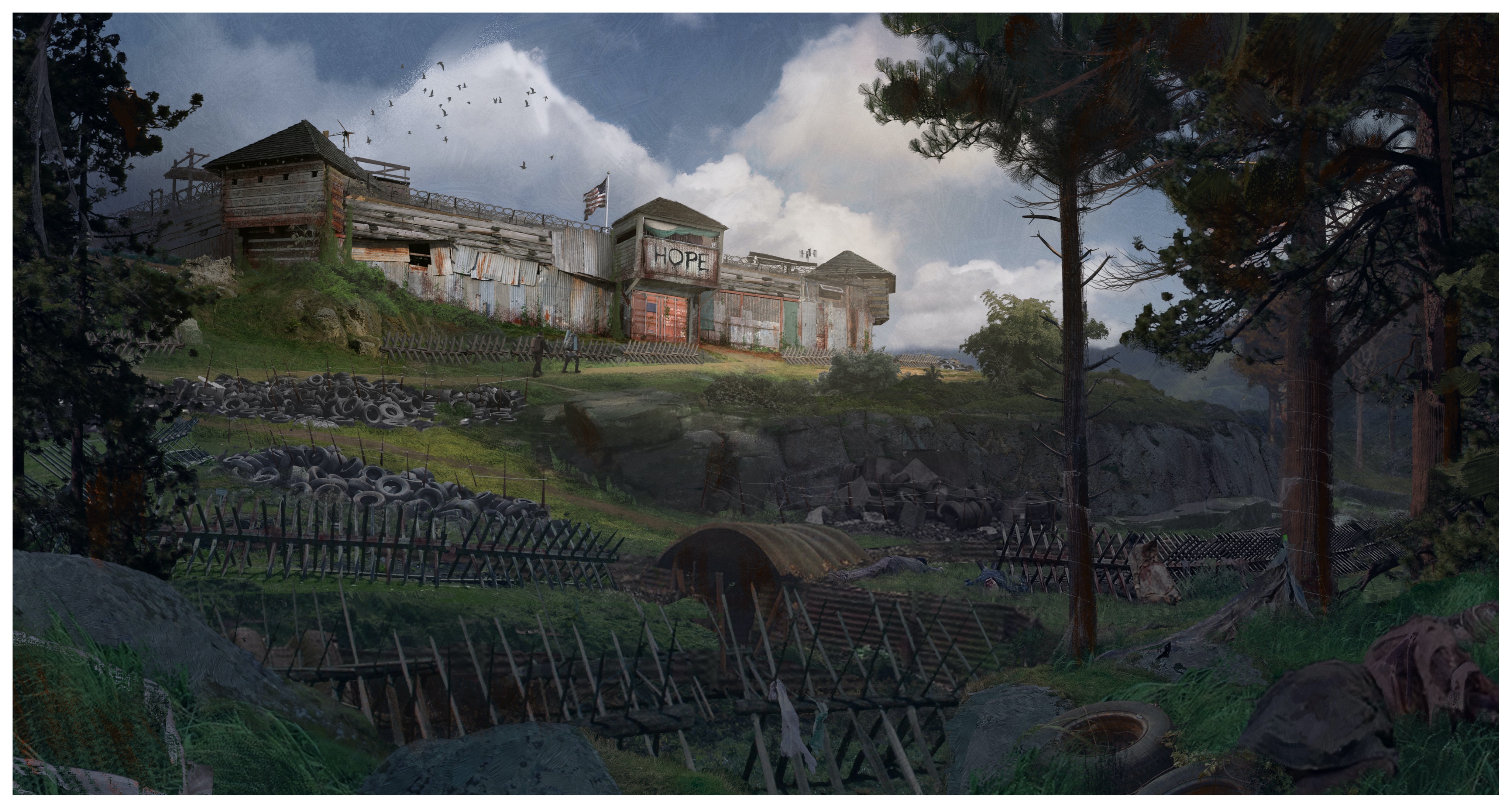 Zombie Horde Concept Art