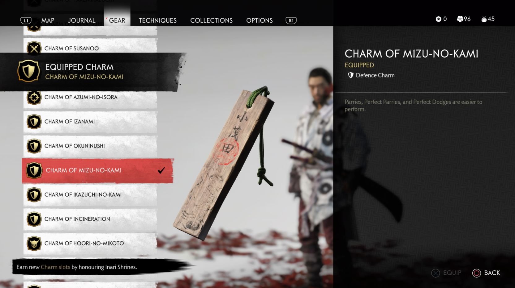 Ghost of Tsushima Best Charms - where to find the best major and minor ...