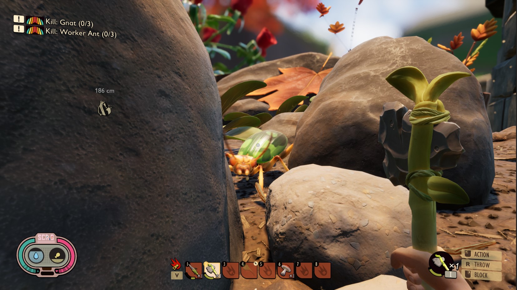 Grounded Tier 2 Axe: How to get a chopping device and axes from woven fiber
