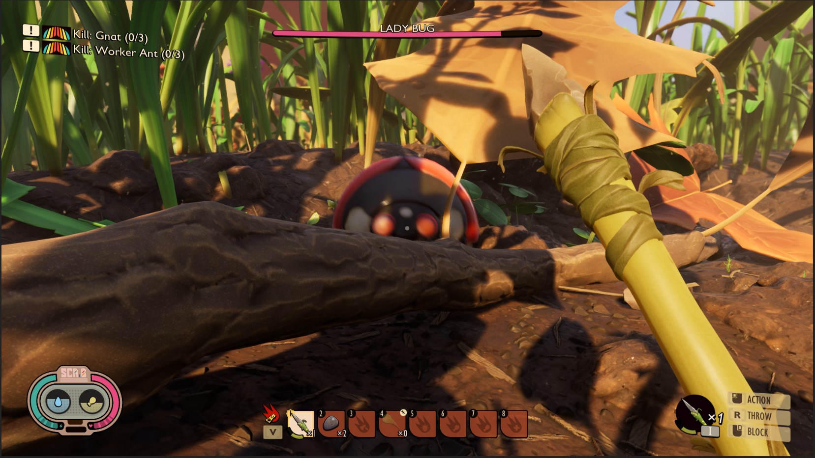 Grounded Tier 2 Axe: How to get a chopping device and axes from woven fiber