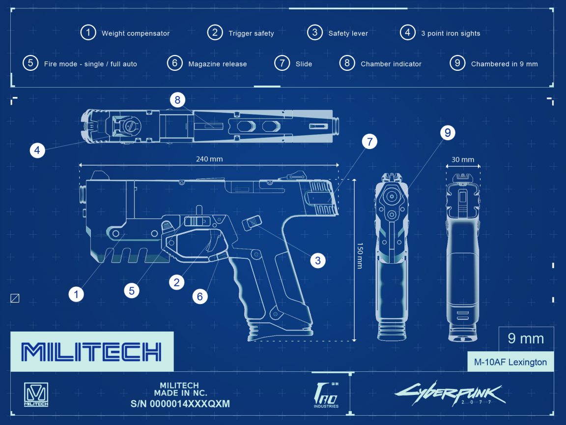 Cyberpunk 2077 Arasaka Soldier Gear - Wild hunt the witcher 2: