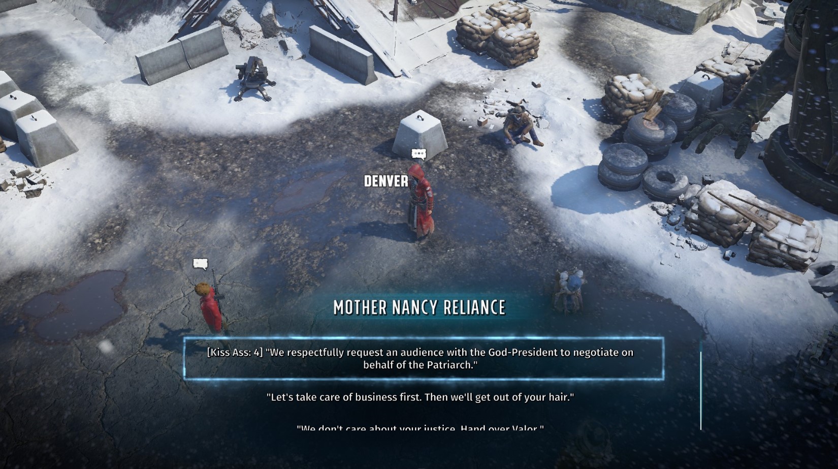 Wasteland 3 The Zealot quest - How to arrest Valor alive | VG247