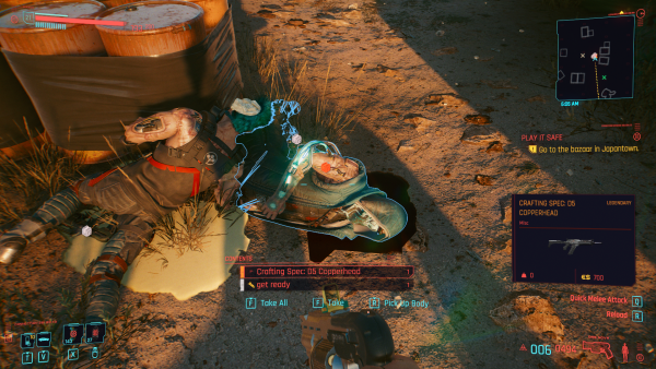 Cyberpunk 2077 Crafting | Where to get legendary upgrade and item ...