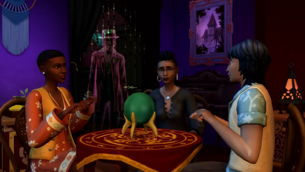 The Sims 4 Paranormal: How to summon Guidry the Ghost | Summoning ...
