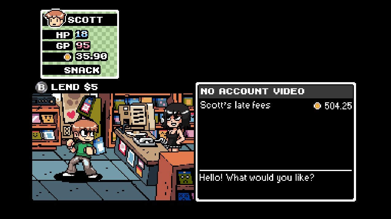 Scott Pilgrim Item List