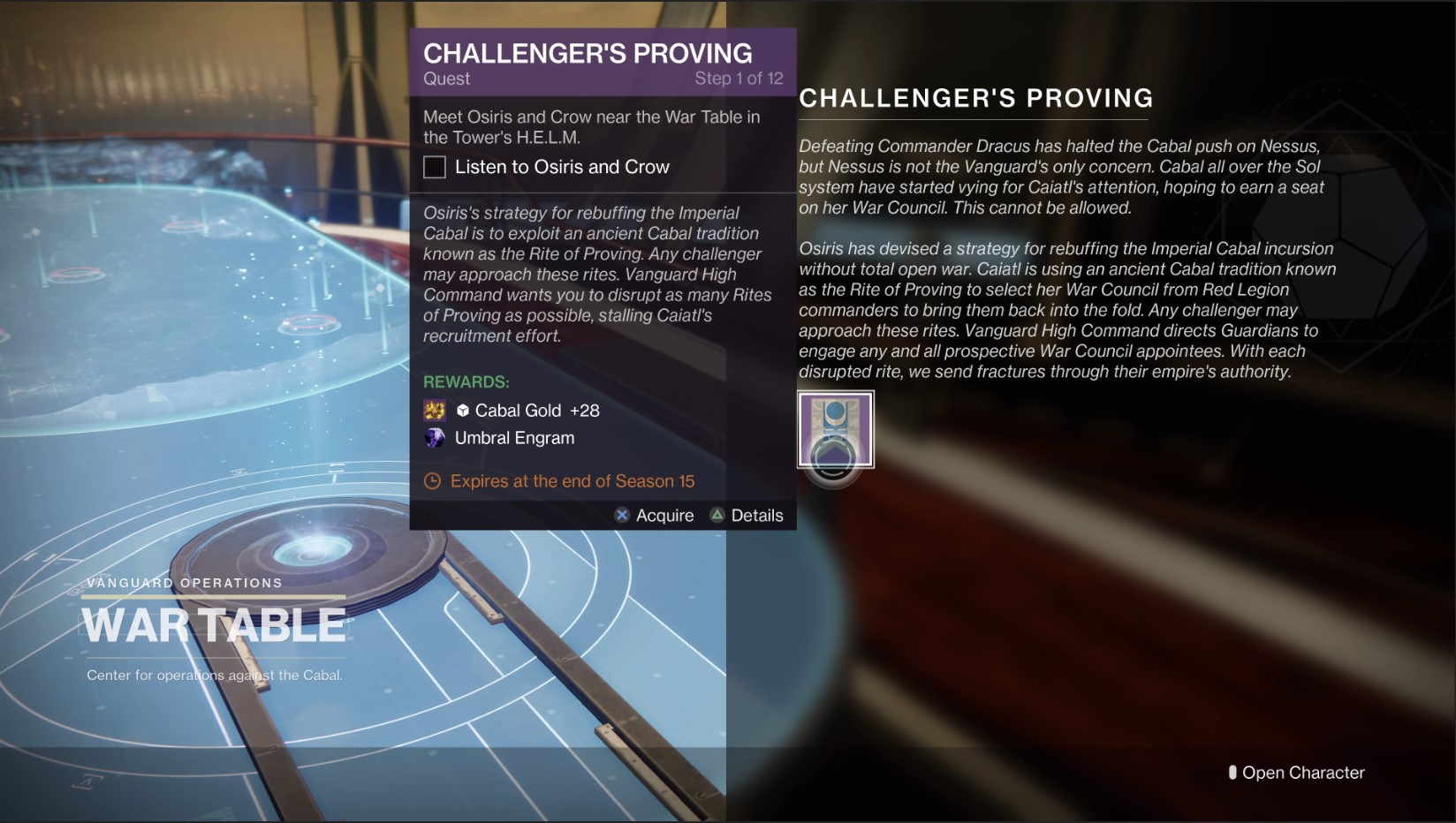 Destiny 2 Challenger's Proving Quest | Get Cabal Gold, Decrypting the ...