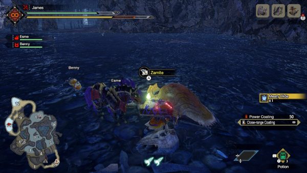 Monster Hunter Rise: Meaty Hide | Where do you find and hunt Zamites ...