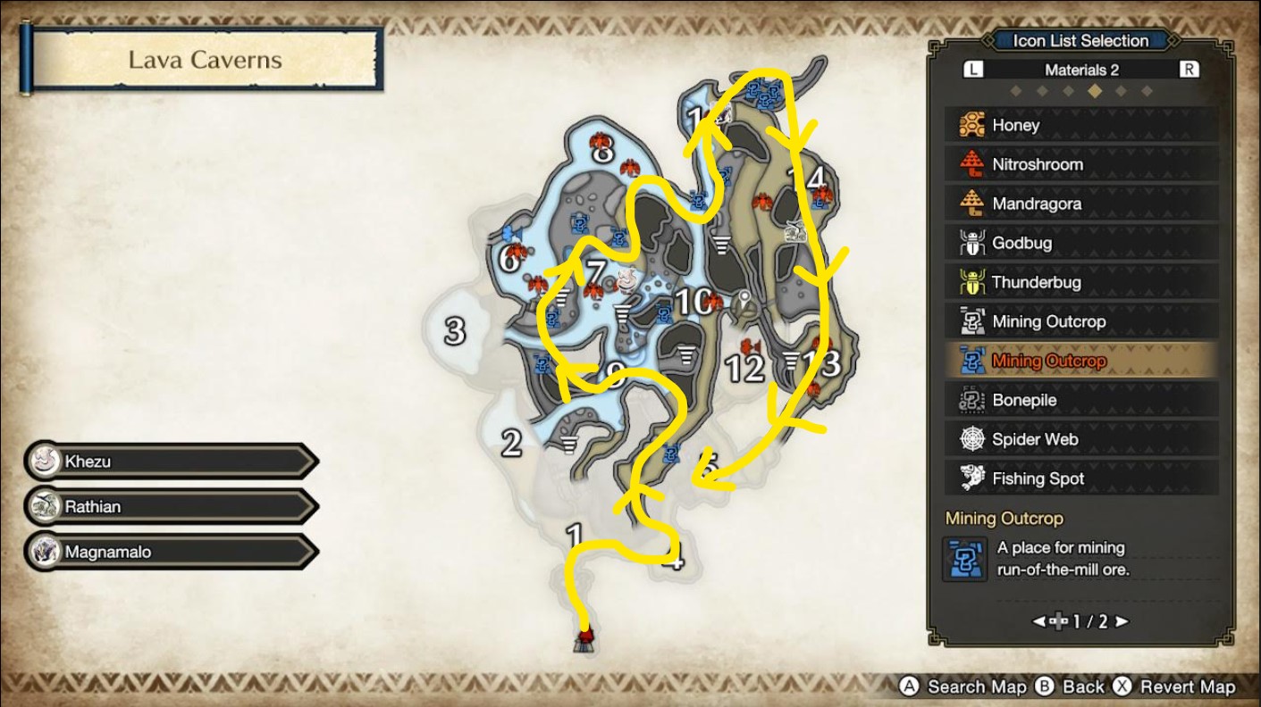 Monster Hunter Rise Dragonite Ore | Where to find and farm Dragonite ...