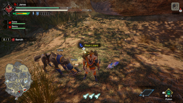 Monster Hunter Rise: Rock Lizard | Where to find a Rock Lizard for the ...