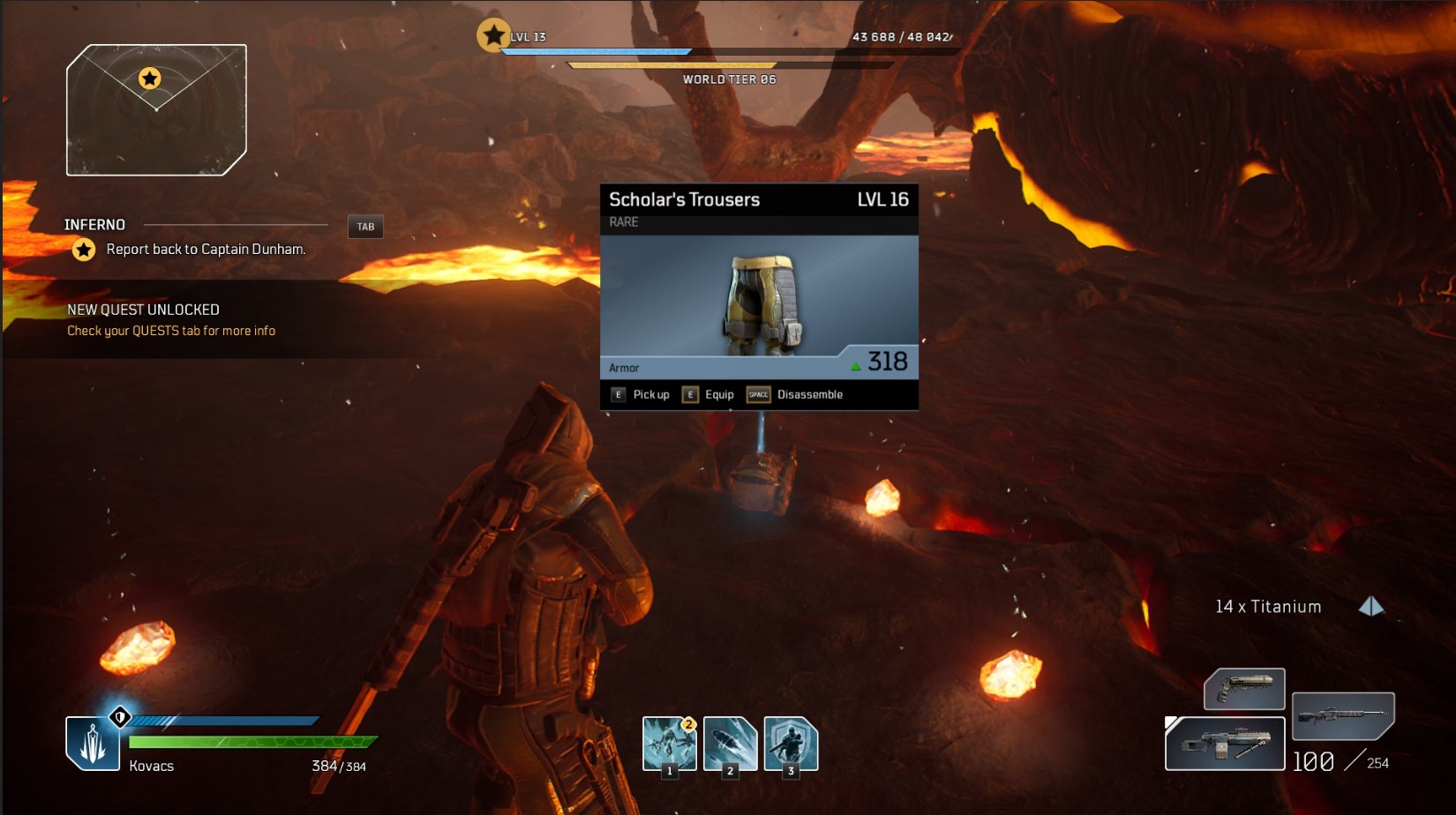 Outriders Molten Acari | How to beat the Volcano boss | VG247